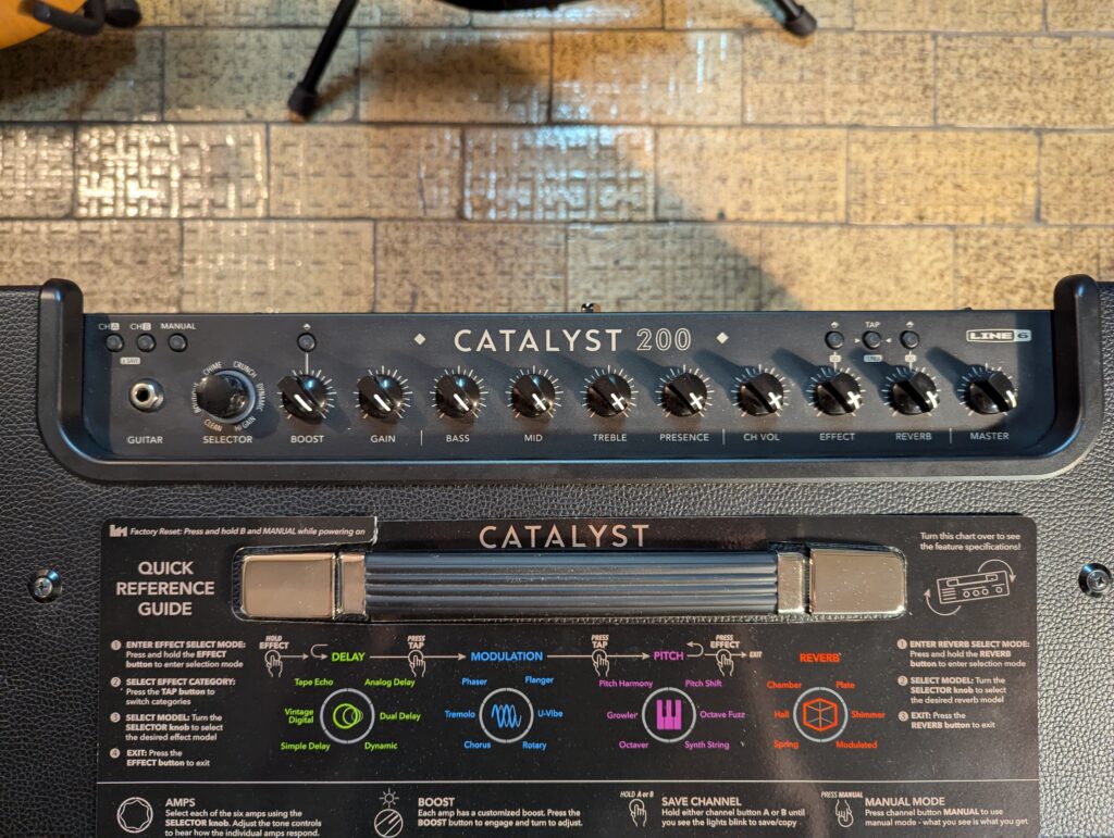 Line 6 Catalyst CX 200 – Profesjonalny wzmacniacz gitarowy · HammerOn